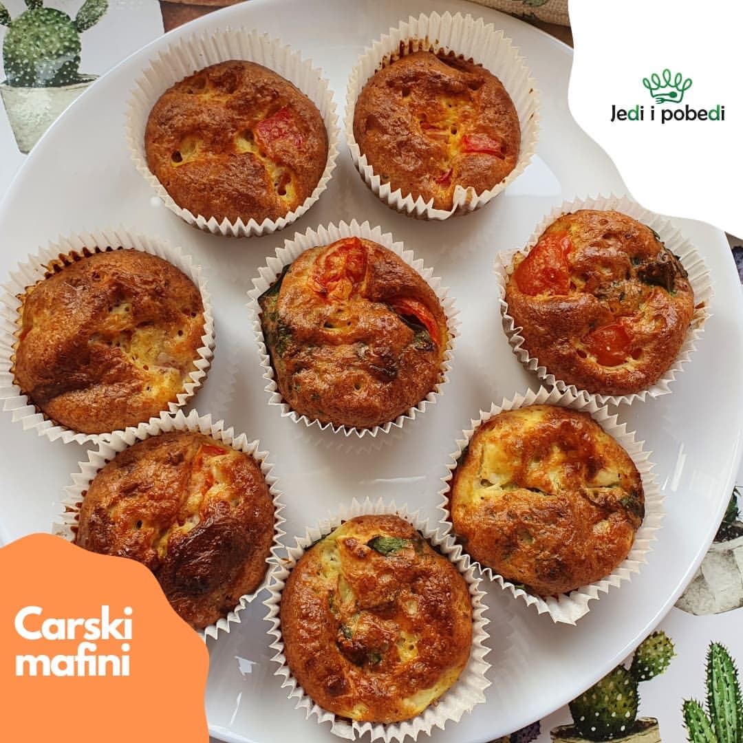 Carski mafini, recept za mafine, carski mafin zdravi recepti, zdrava hrana